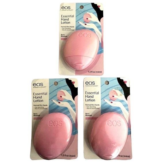 eos | Bath & Body | Bundlelot 3 Eos Essential Hand Lotion Dry Hands ...